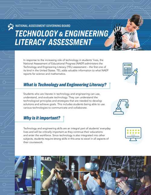 Technology and Engineering Literacy