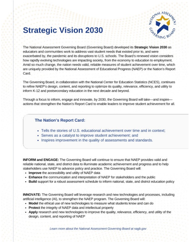 Strategic Vision